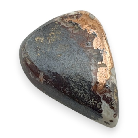 Dolomit miedziany kaboszon 18x13 mm nr 72 - sklep fusima